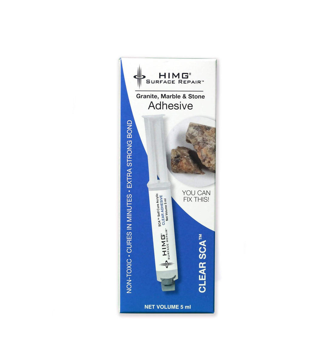 SCA™ (self cure acrylic) Clear Adhesive – HIMG® Surface Repair